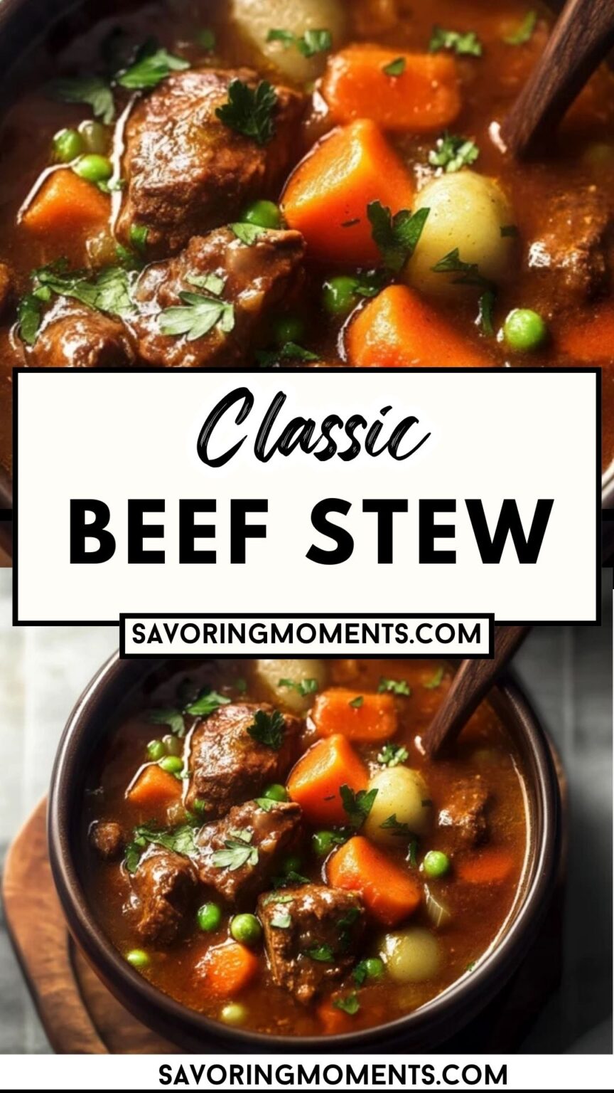 Classic Beef Stew - Savoring Moments
