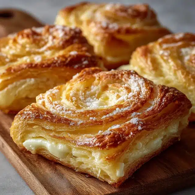 Low-Carb Flaky Cream Cheese Danish Delight - Savoring Moments
