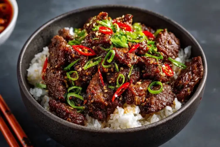 Spicy Firecracker Beef: A Bold and Flavorful Dish - Savoring Moments