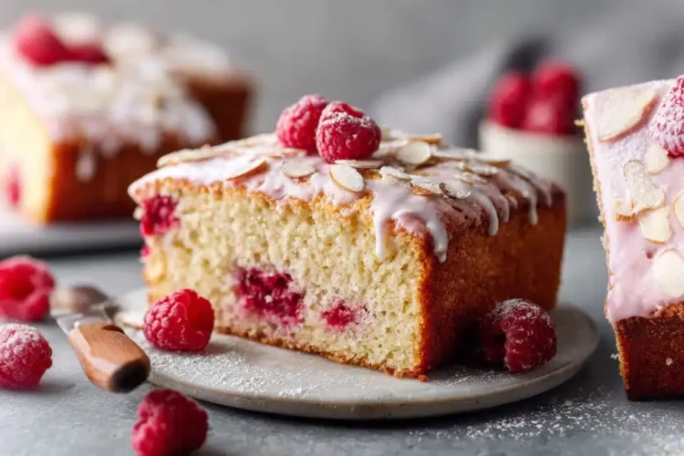 Almond Raspberry Cake - Savoring Moments