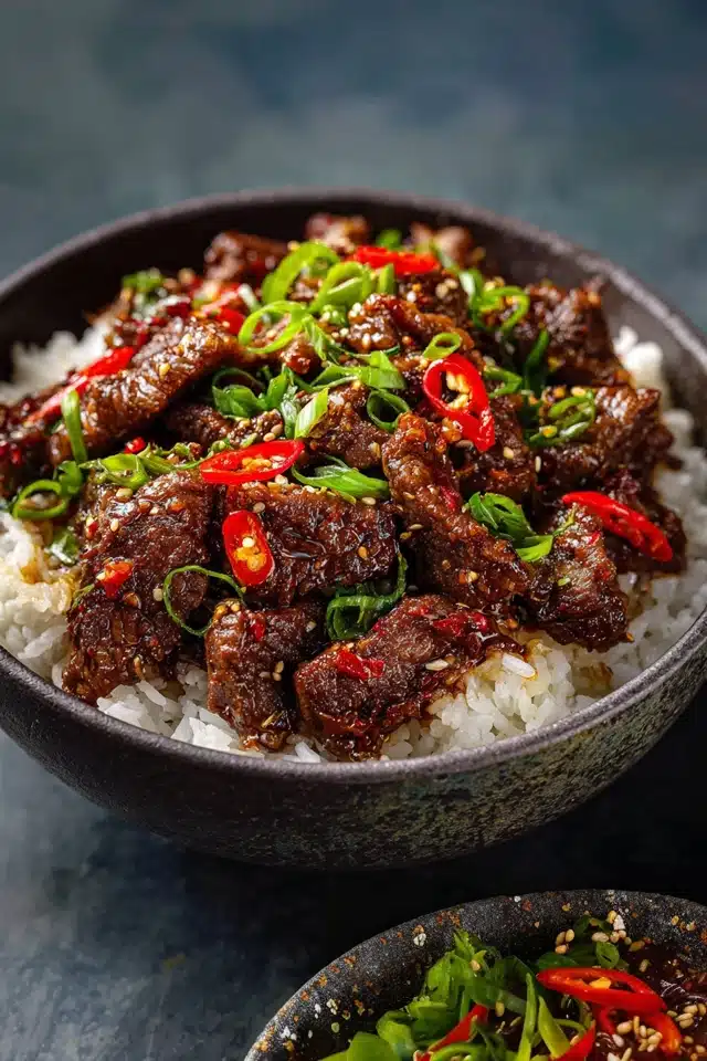 Spicy Firecracker Beef: A Bold and Flavorful Dish - Savoring Moments