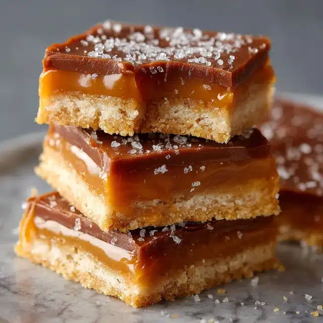 A Cozy Treat: The Story Behind Salted Caramel Shortbread Bars ...