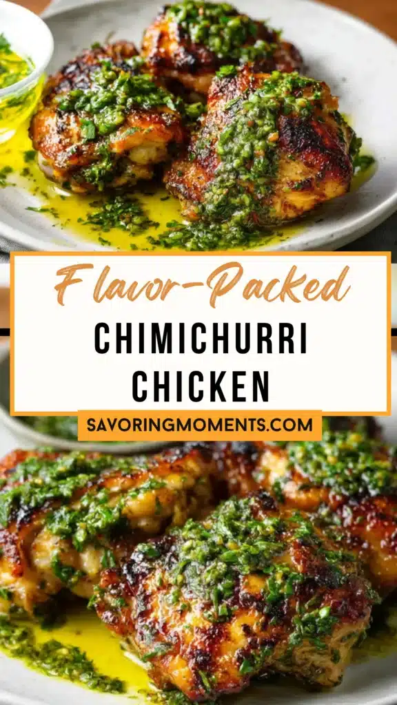 Chimichurri Chicken: A Flavorful Grilled Delight - Savoring Moments