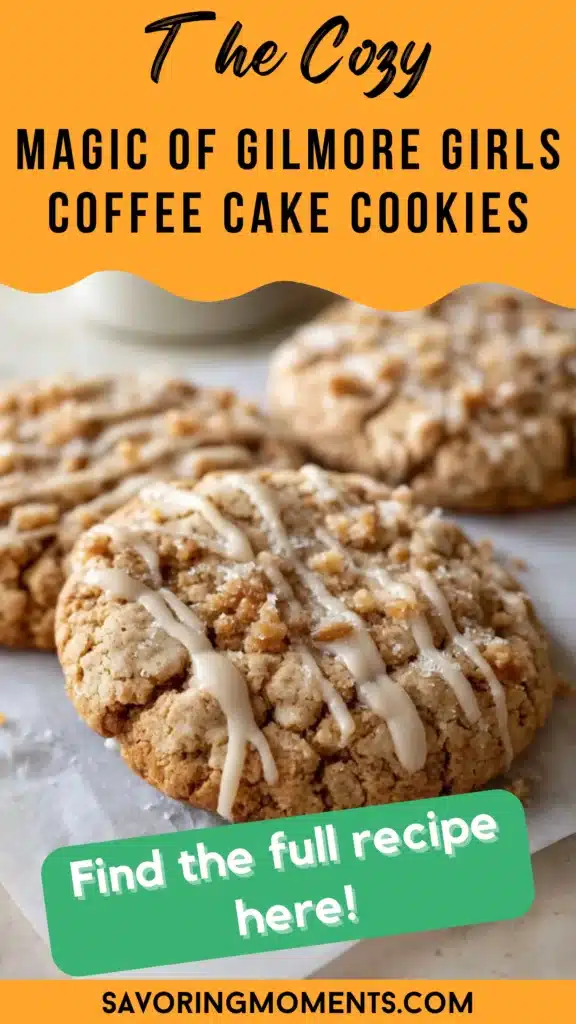 The Cozy Magic of Gilmore Girls Coffee Cake Cookies - Savoring Moments