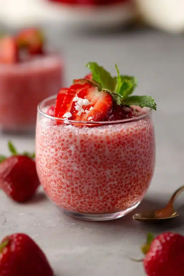 Strawberry Sago - Savoring Moments