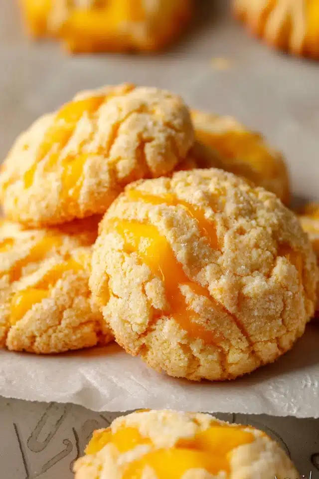 Mango Cookies - Savoring Moments