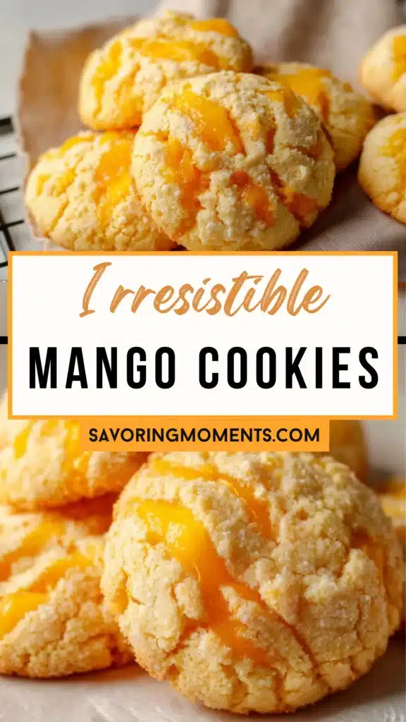 Mango Cookies - Savoring Moments