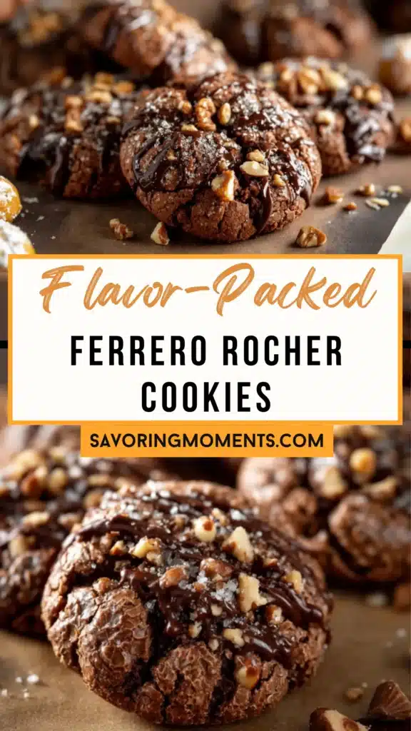 Ferrero Rocher Cookies - Savoring Moments