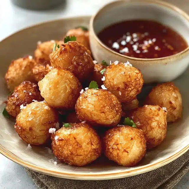 Chinese Chicken Balls with Sweet and Sour Sauce - Savoring Moments