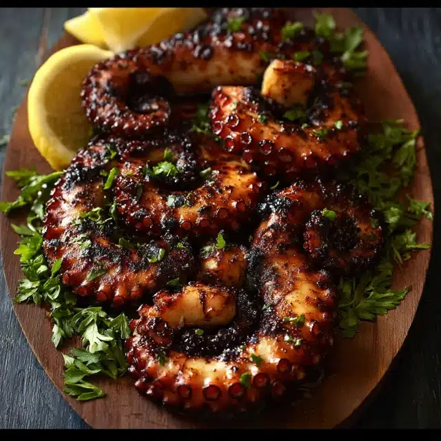 Grilled Octopus at Home: The Foolproof Method - Savoring Moments