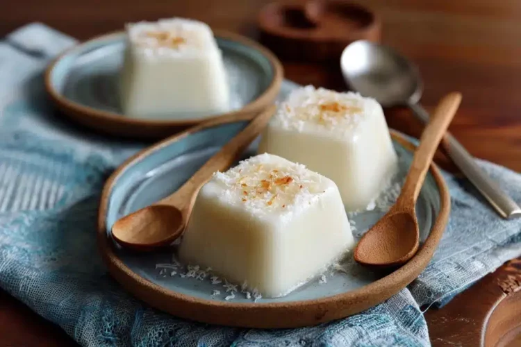 Chinese Coconut Pudding - Savoring Moments