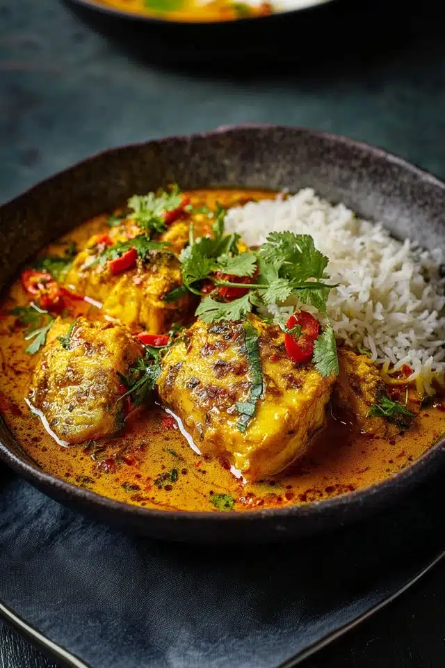 Indian Fish Curry - Savoring Moments