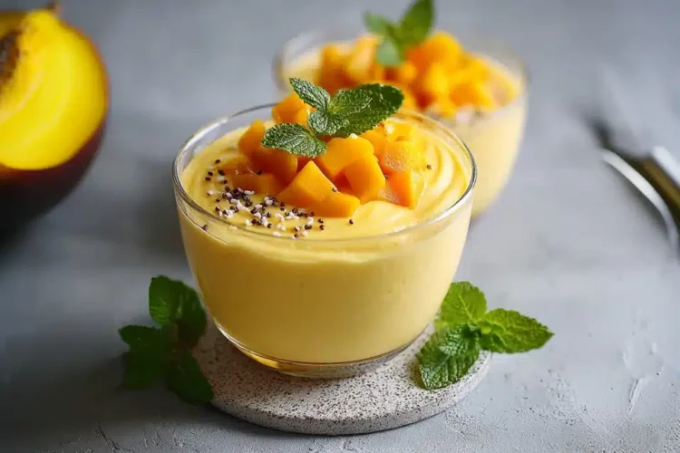 Mango Mousse - Savoring Moments