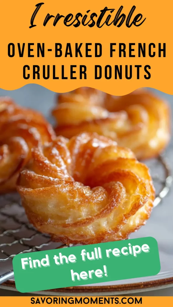 Irresistible Oven-Baked French Cruller Donuts - Savoring Moments
