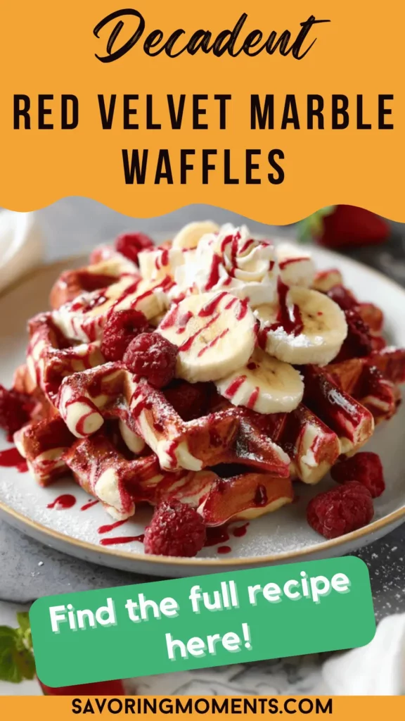 Red Velvet Marble Waffles: A Cozy, Colorful Breakfast Tradition ...