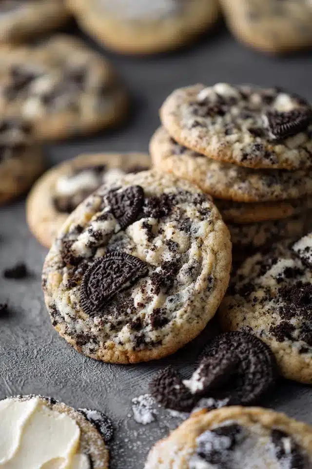 Cookies and Cream Cookie - Savoring Moments