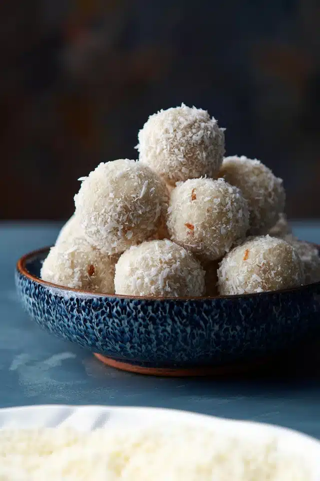 Vanilla Protein Balls - Savoring Moments
