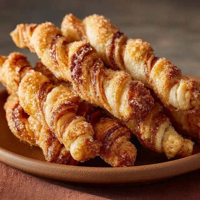 Air Fryer Cinnamon Twists - Savoring Moments