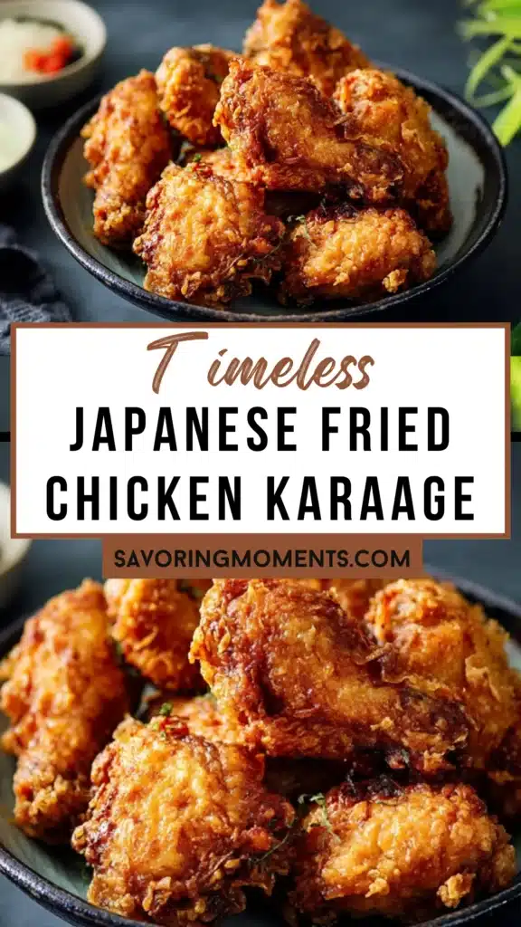 Japanese Fried Chicken Karaage - Savoring Moments