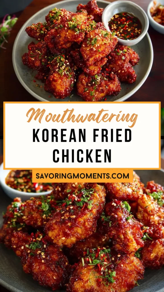 Korean Fried Chicken - Savoring Moments