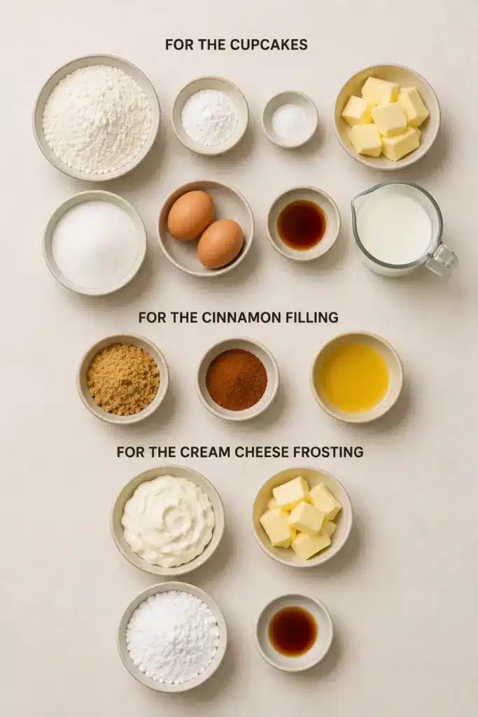 Cinnamon Roll Cupcakes - Savoring Moments